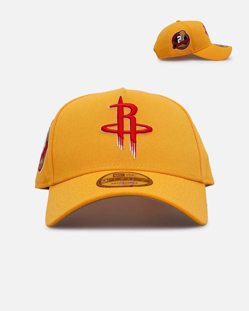 New Era Houston Rockets 'Sunshine' 9FORTY A-Frame Snapback Canary ...