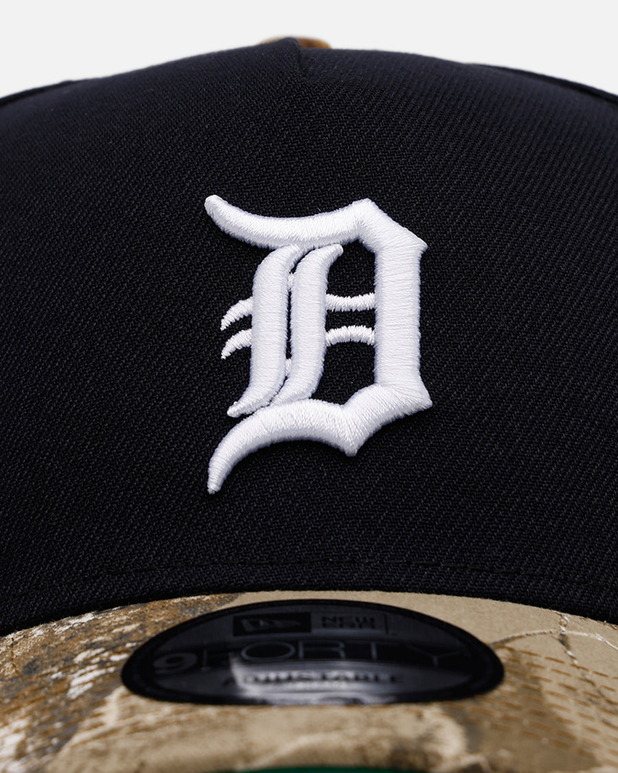 New Era Detroit Tigers 'Realtree Visor' 9FORTY A-Frame Snapback Offici ...