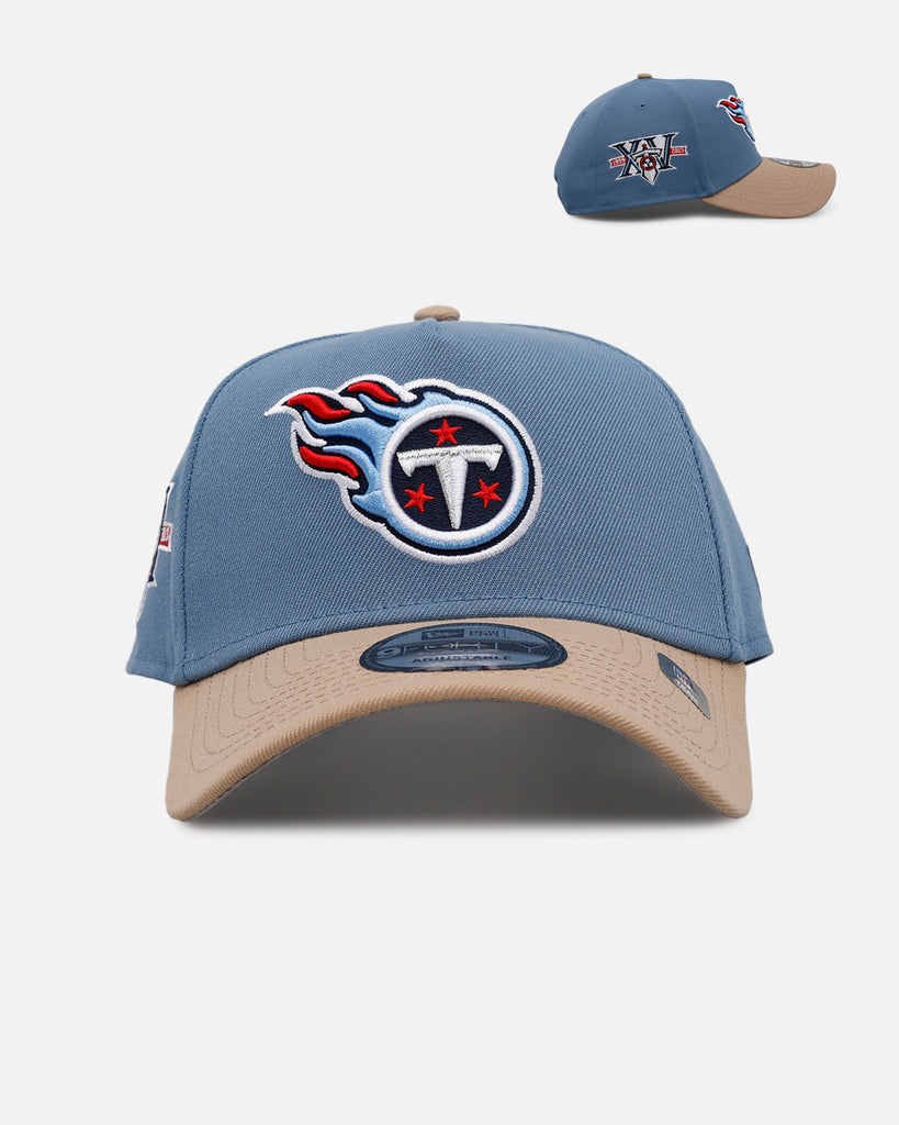 New Era Tennessee Titans 'Easy Breezy' 9FORTY A-Frame Snapback Blue/Ta ...