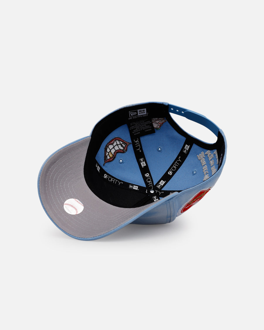 New Era Atlanta Braves 'Hopeless Romantic' 9FORTY A-Frame Snapback Sky ...