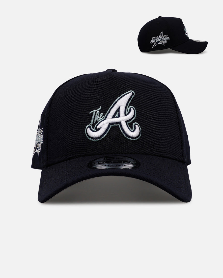 New Era Atlanta Braves 'Midnight Navy' 9FORTY A-Frame Snapback Midnigh ...