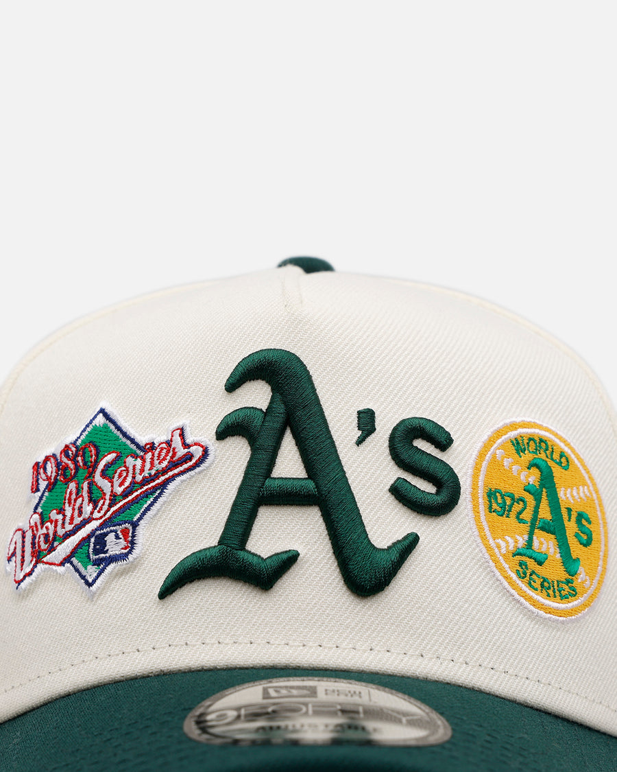 New Era Oakland Athletics 'World Series Logo' 9FORTY A-Frame Snapback ...