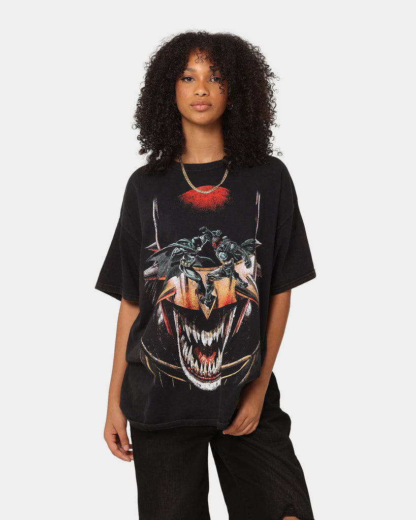 Goat Crew X DC Batman Who Laughs Vintage T-Shirt Black Wash | Culture ...