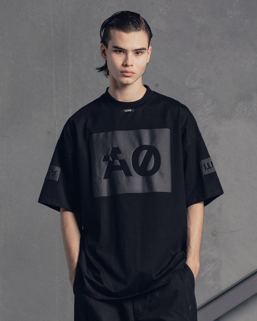 The Anti Order Oversized Box T-Shirt Black/Black | Culture Kings US