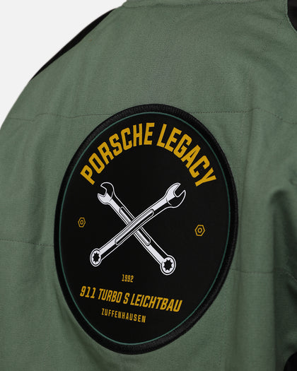 Puma X Porsche Legacy Garage Crew Jacket Eucalyptus | Culture Kings US