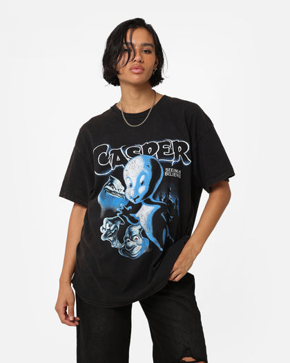 American Thrift X Casper Casper Vintage T-Shirt Black Wash | Culture ...