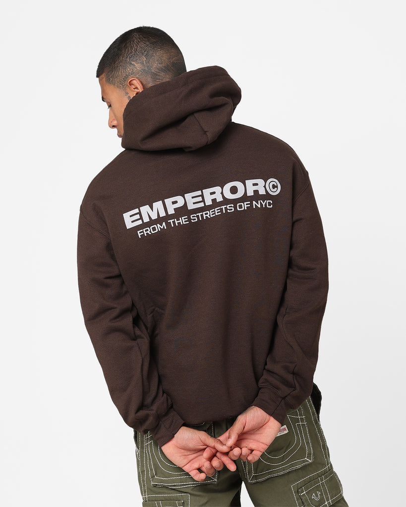 Emperor Apparel The Streets Hoodie Brown | Culture Kings US