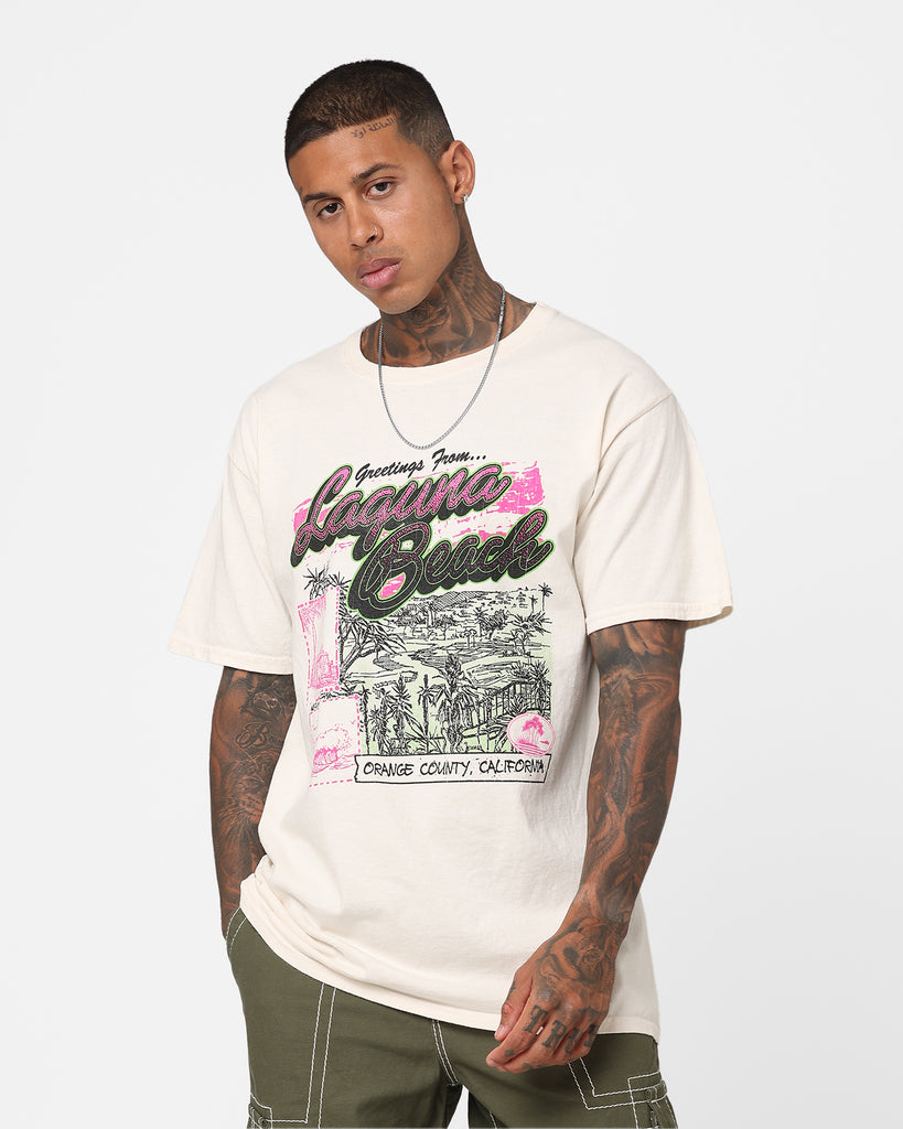 Goat Crew Laguna Beach T-Shirt Off White | Culture Kings US