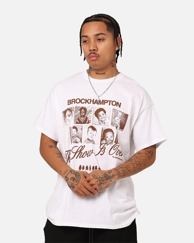 Brockhampton The Show Is Over T-Shirt White | Culture Kings US