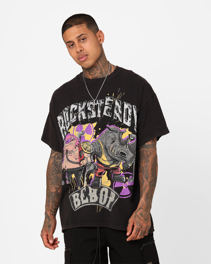 Goat Crew X Teenage Mutant Ninja Turtles Rocksteady Vintage T-Shirt Bl ...