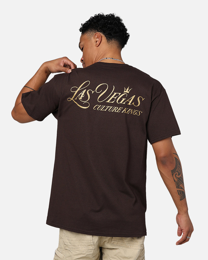 Culture Kings Vegas T-Shirt Dark Chocolate | Culture Kings US