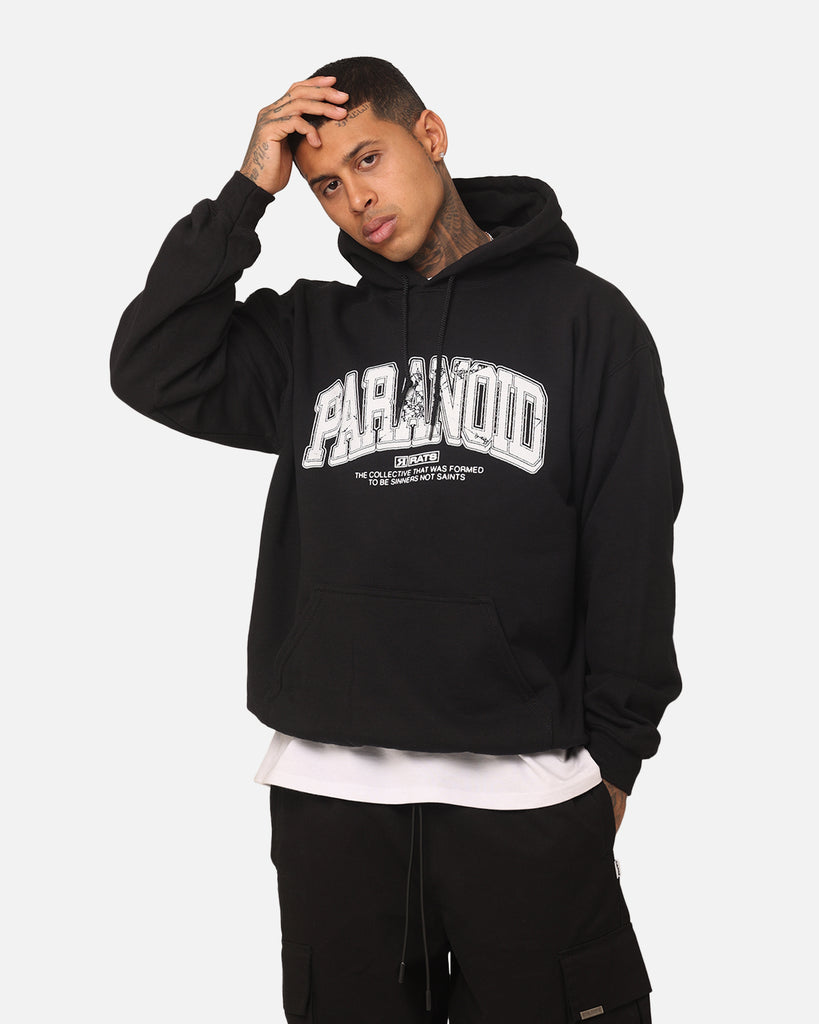 Rats Get Fat Paranoid Hoodie Black | Culture Kings US
