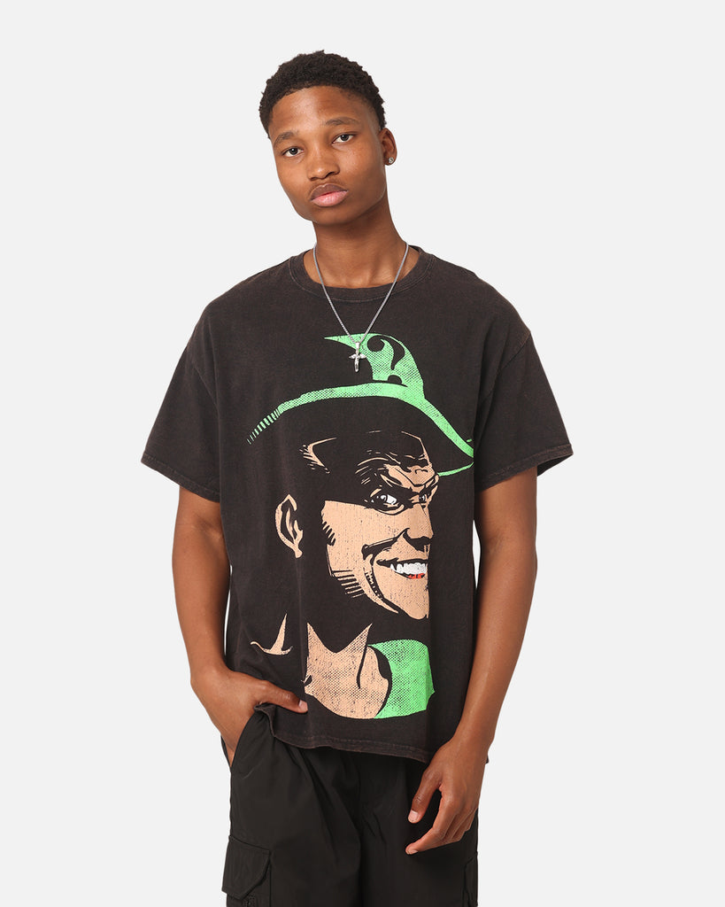 Goat Crew X DC Batman The Riddler Vintage T-Shirt Black Wash | Culture ...