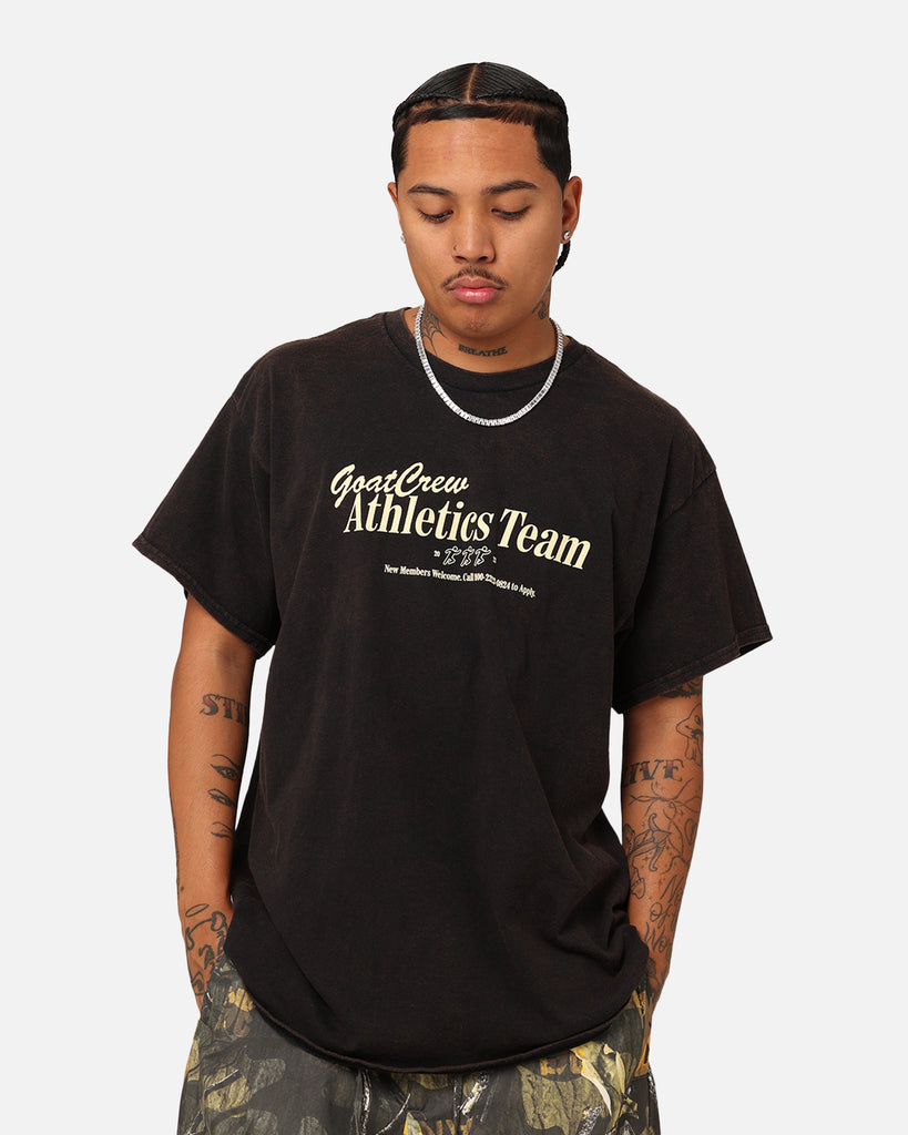 Goat Crew GC Athlete T-Shirt Washed Black | Culture Kings US