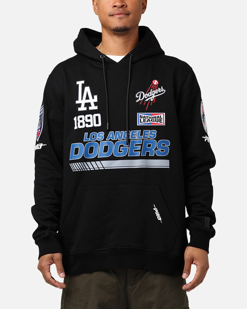 Pro Standard Los Angeles Dodgers Fast Lane Hoodie Black | Culture Kings US