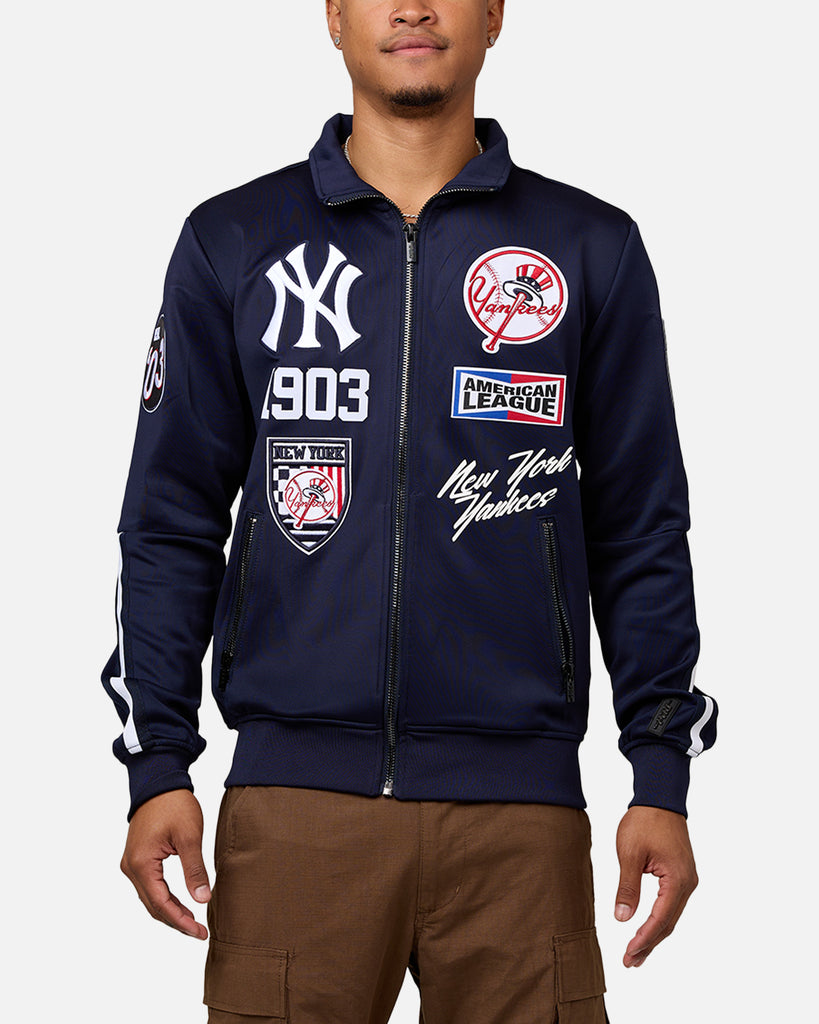 Pro Standard New York Yankees Fast Track Jacket Midnight Navy | Culture ...