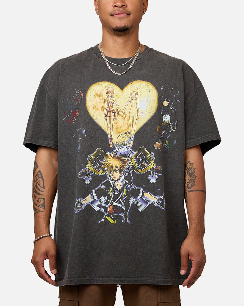 Goat Crew X Kingdom Hearts T-Shirt Black Wash | Culture Kings US