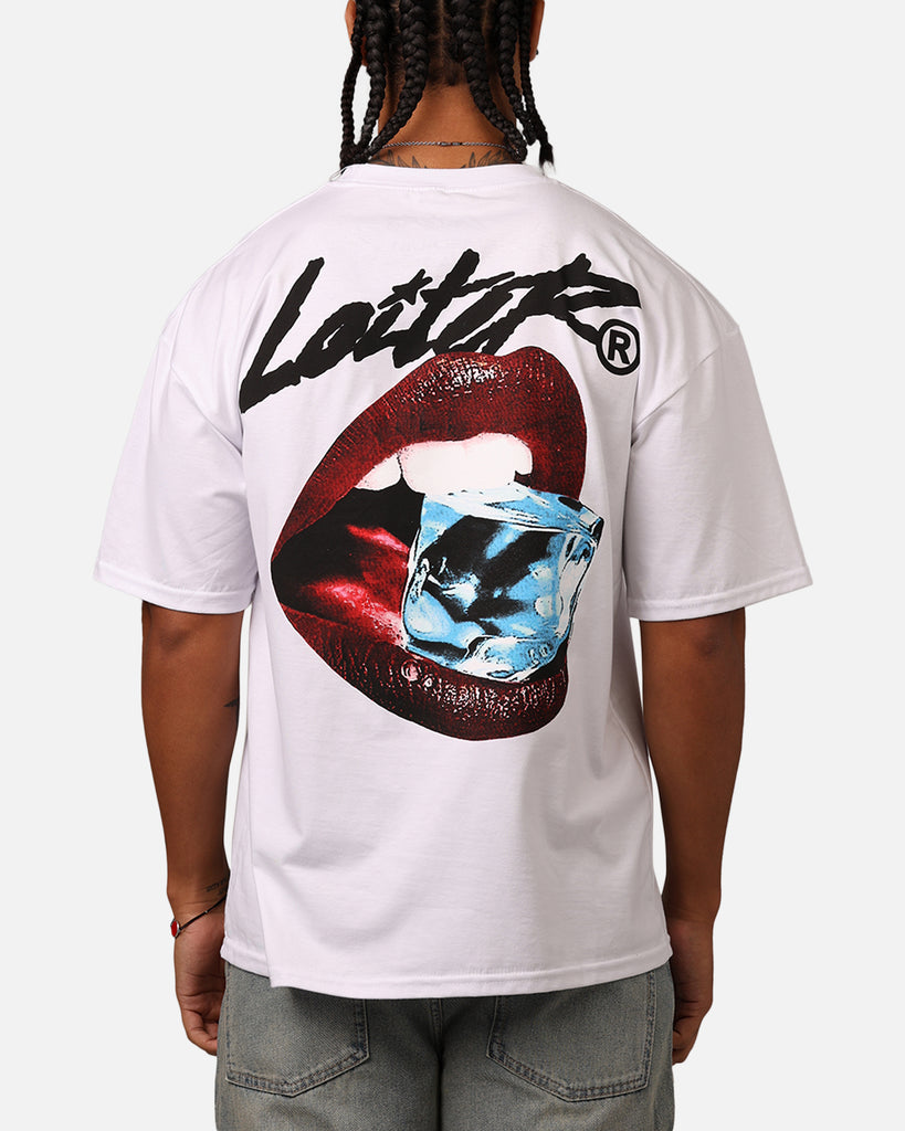 Loiter Cold Lips T-Shirt White | Culture Kings US