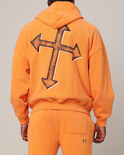 Saint Morta SSIX Vintage Hoodie Orange | Culture Kings US