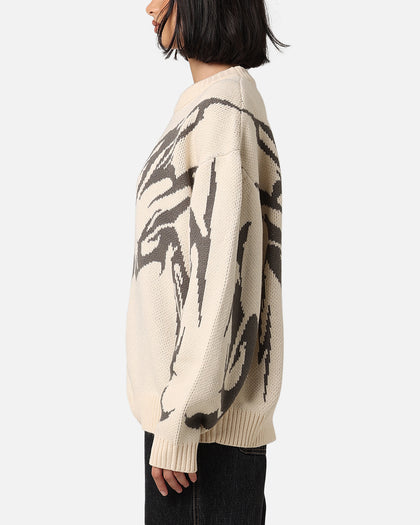 Loiter Cyber Knit Sweater Off White | Culture Kings US