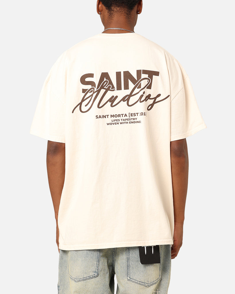 Saint Morta Saint Studios T-Shirt Off White | Culture Kings US