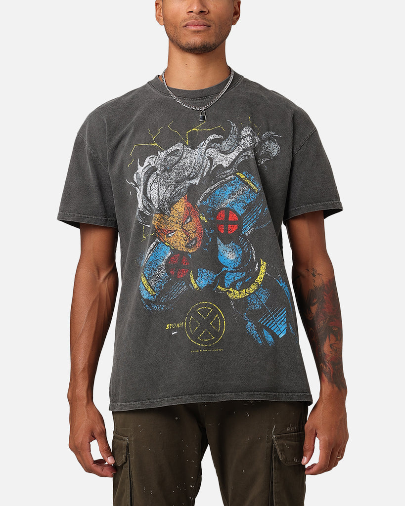 Marvel X-Men Storm Heavyweight T-Shirt Black Wash | Culture Kings US