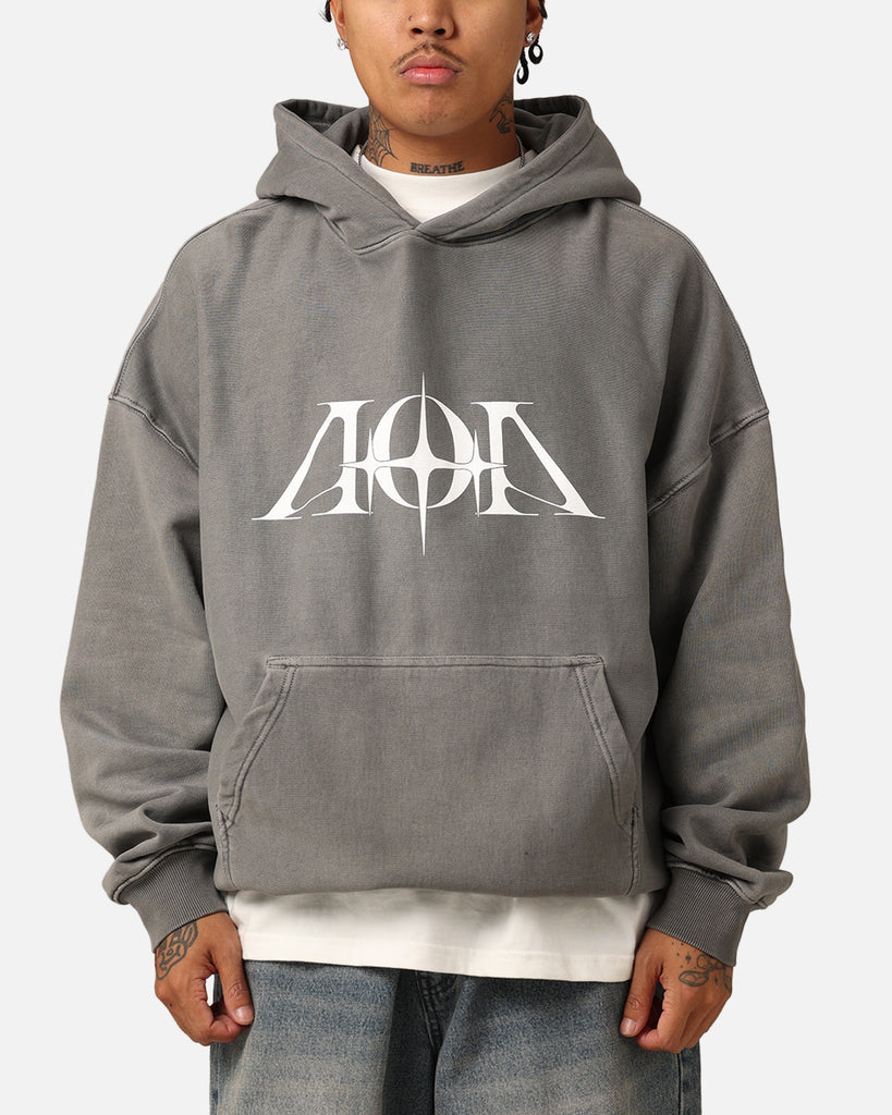 The Anti Order AOA Premium Hoodie Washed Charcoal | Culture Kings US
