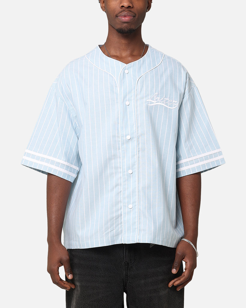 Loiter Outfield Jersey Blue Pin Stripe | Culture Kings US