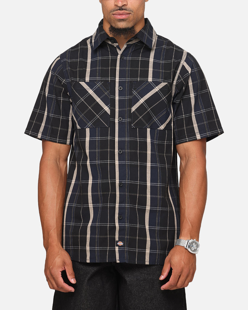 Dickies Best N West Button Up Shirt Black | Culture Kings US