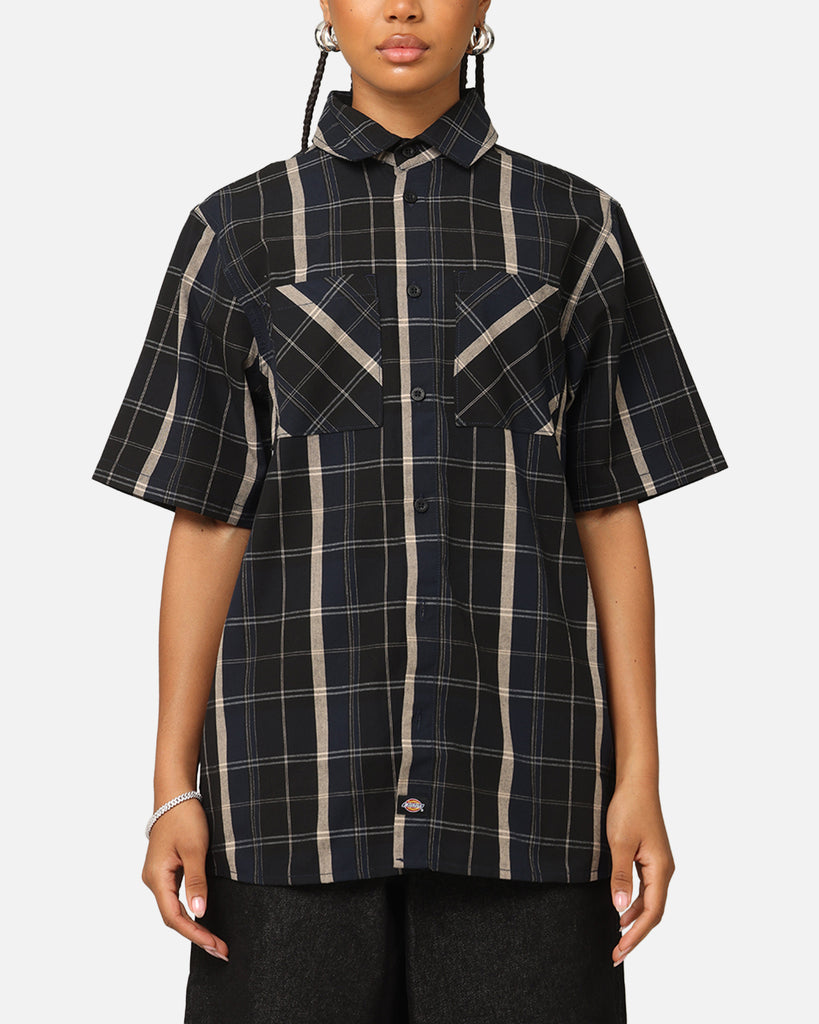 Dickies Best N West Button Up Shirt Black | Culture Kings US