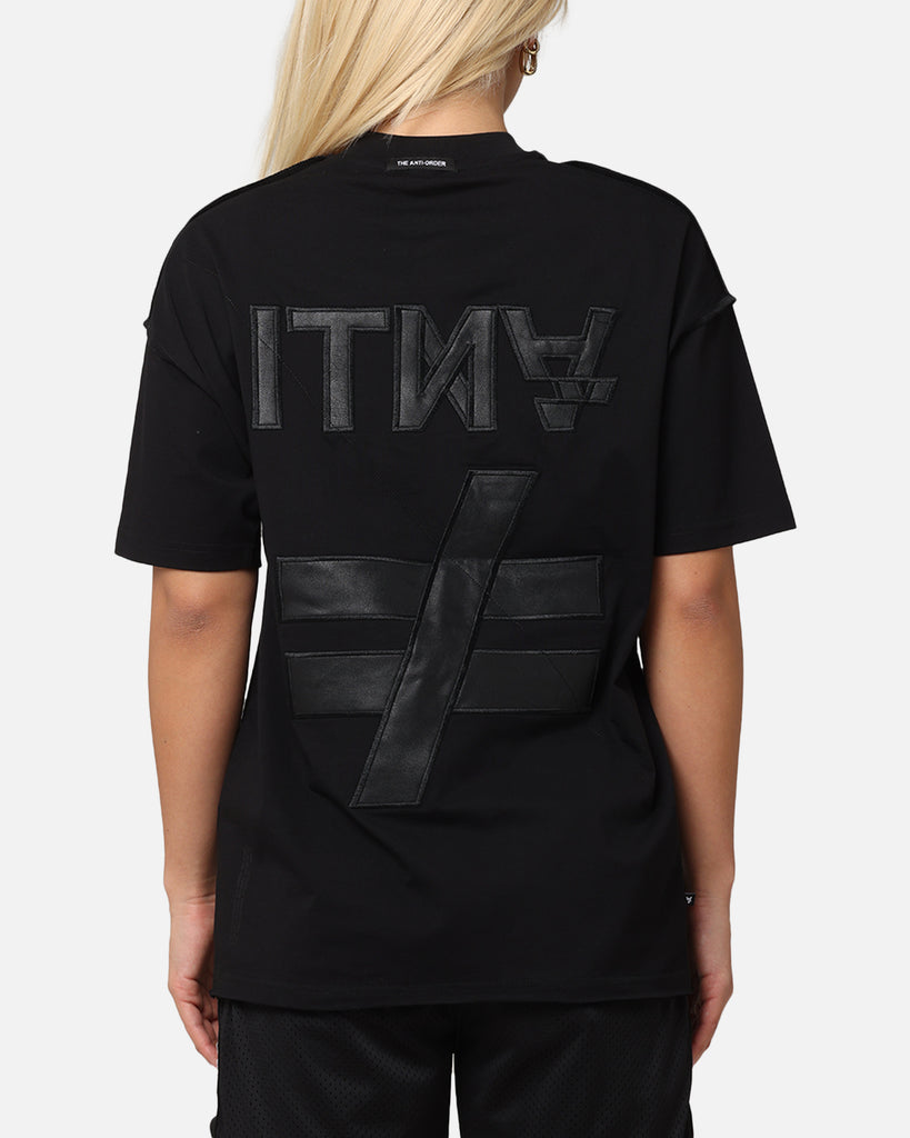 The Anti Order Symbolism Non Seam Oversized T-Shirt Black/Black ...