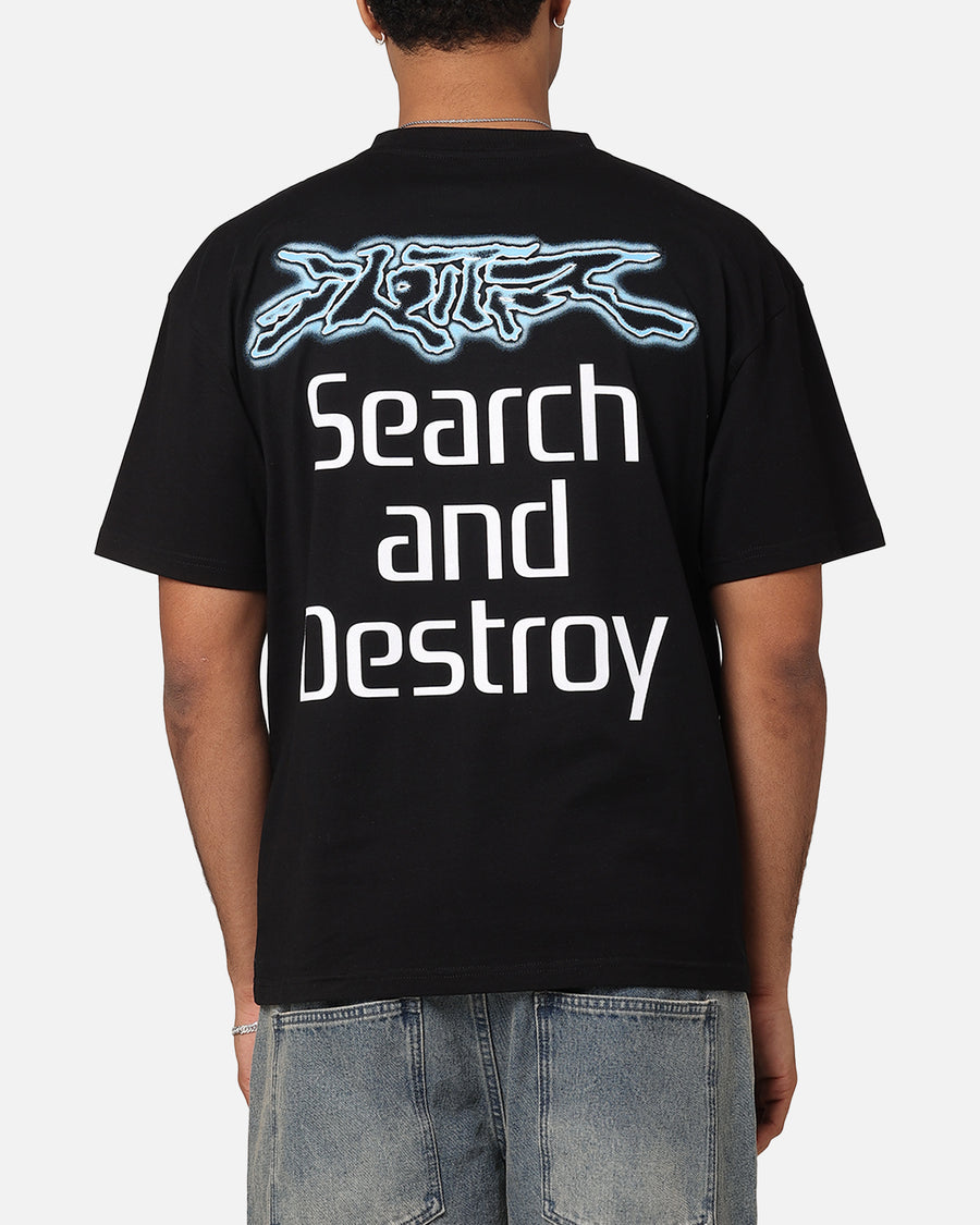 Loiter Search And Destroy T-Shirt Black | Culture Kings US