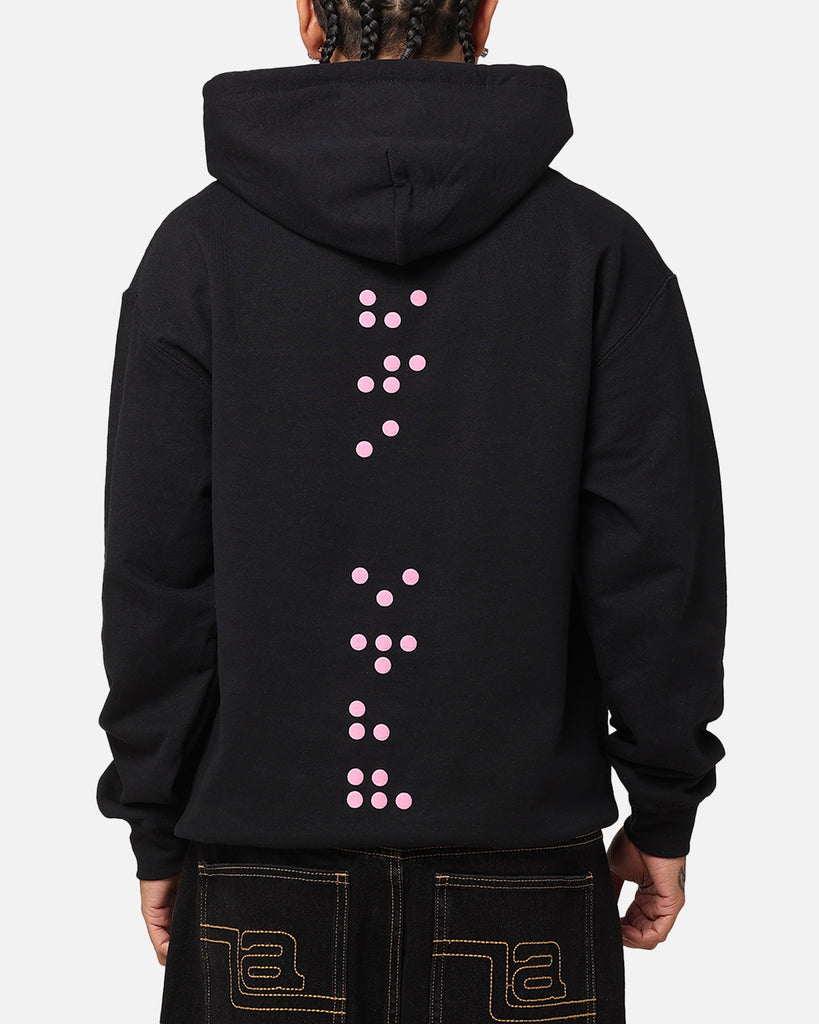 The Anti Order Brail Hoodie Black/Pink | Culture Kings US