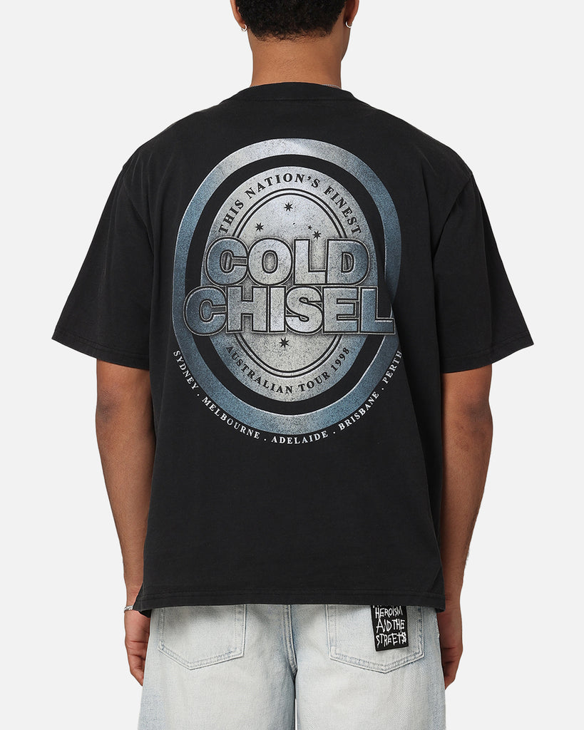 Cold Chisel Cold Chisel T-Shirt Washed Black | Culture Kings US