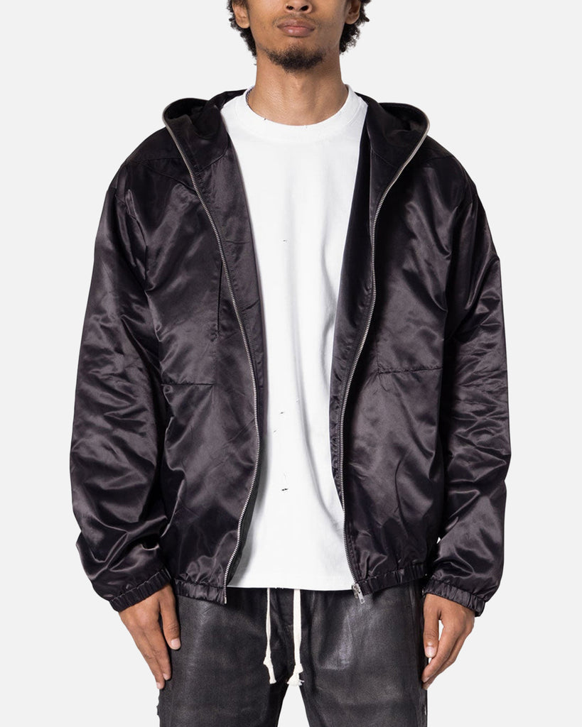 MNML Full Zip Paneled Fight Jacket Black | Culture Kings US