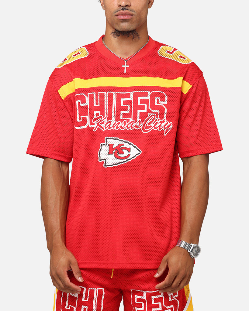 New Era Kansas City Chiefs NFL Mesh Graphic Jersey Front Door Red ...