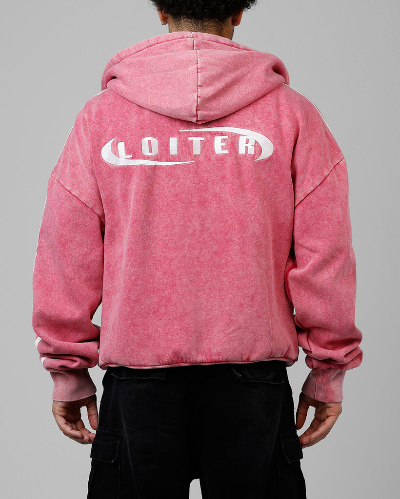 Loiter Night Vision Hoodie Washed Purple | Culture Kings US