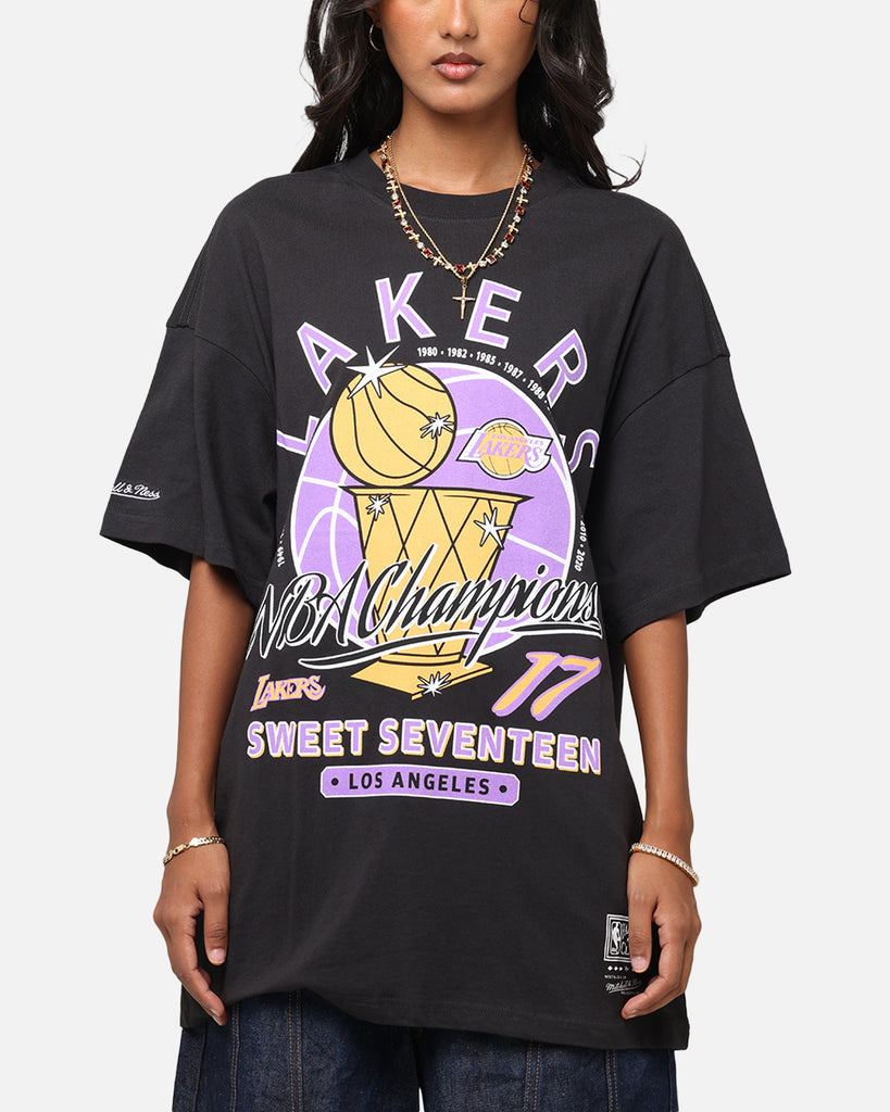 Mitchell & Ness Los Angeles Lakers Champions Report "Champ Pack" T-Shi | Culture Kings US