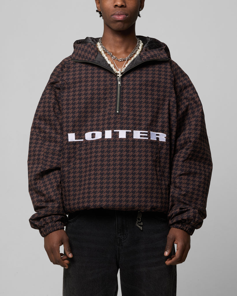 Loiter Tailgate Jacket Brown/Black | Culture Kings US