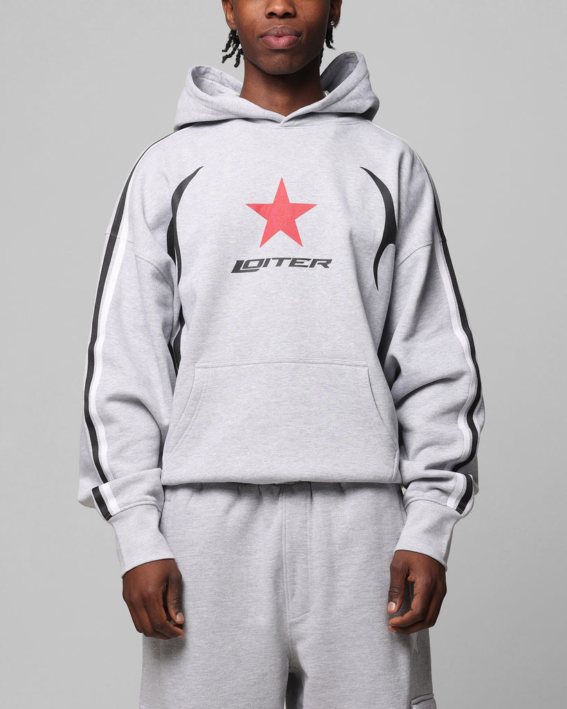 Loiter Trackstar Hoodie Grey Marle | Culture Kings US