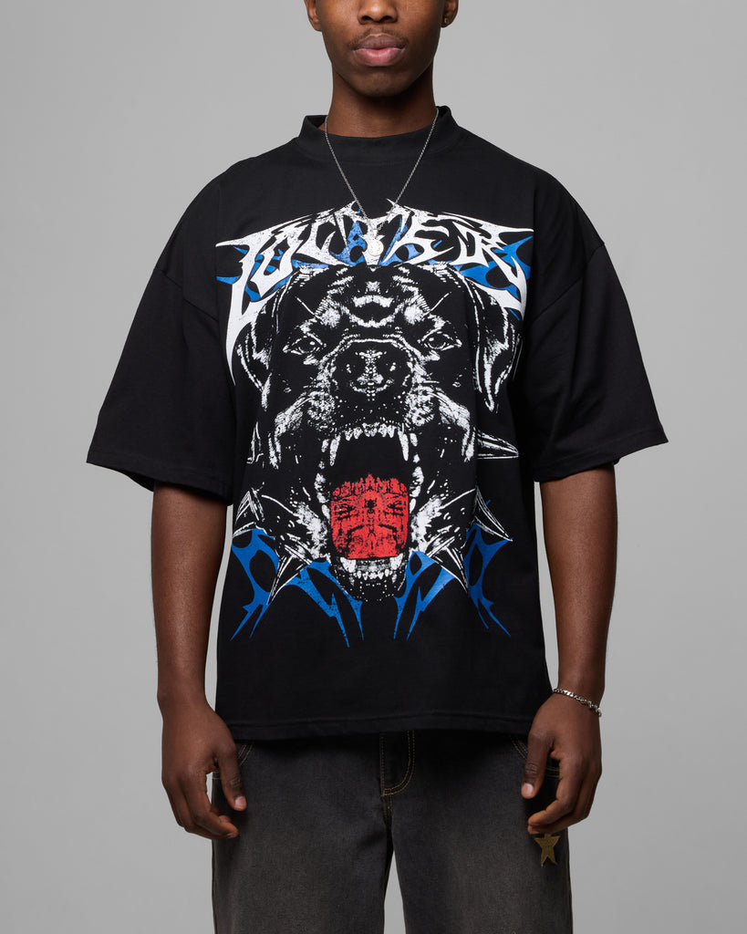 Loiter Dog Eat Dog Vintage T-Shirt Black | Culture Kings US