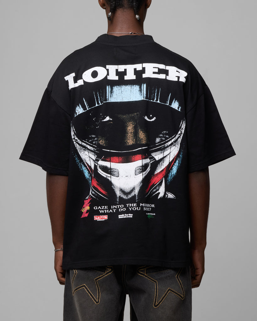 Loiter Formula Vintage T-Shirt Black | Culture Kings US
