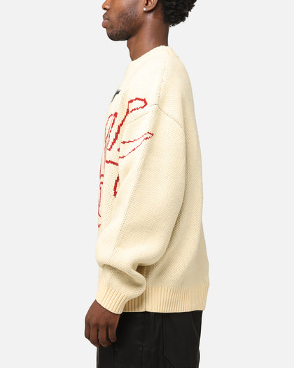 Loiter Substance Knit Sweater Off White | Culture Kings US