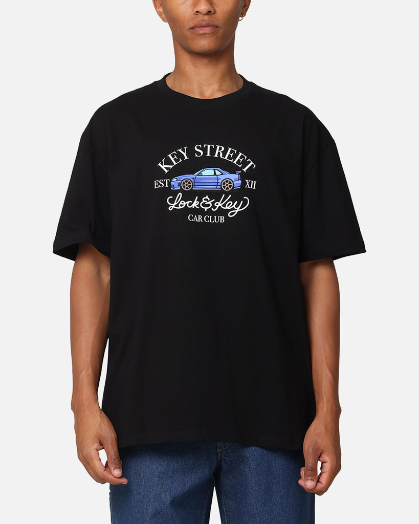 Key Street Lock And Key Club 1 T-Shirt Black | Culture Kings US