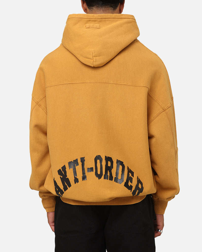 The Anti Order Architype Boxy Hoodie Mustard | Culture Kings US