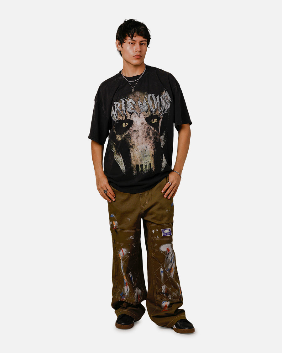 73Studio Star Wars Grevious Vintage T-Shirt Black Acidwash | Culture ...