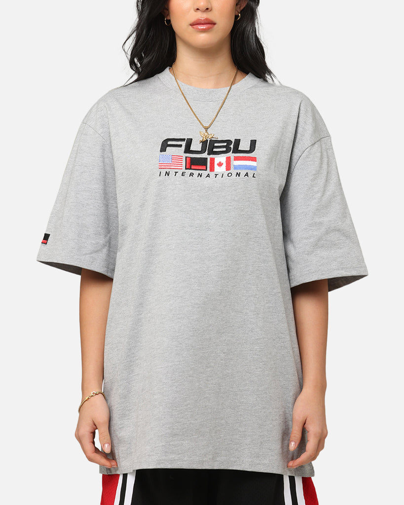 Fubu Corporate International T-Shirt Heather Grey | Culture Kings US