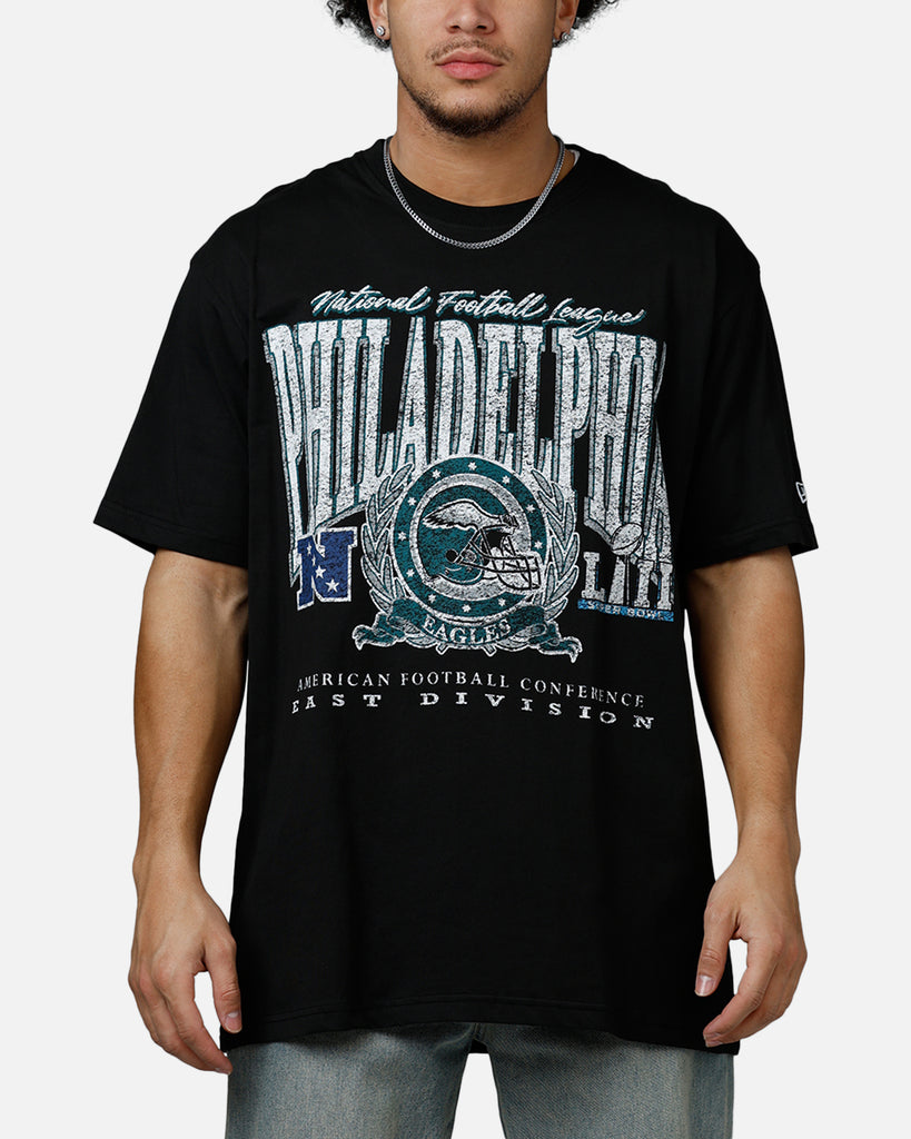 New Era Philadelphia Eagles Essentials Boxy T-Shirt Black | Culture ...