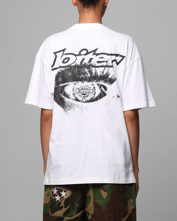 Loiter All Seeing Eye T-Shirt White | Culture Kings US