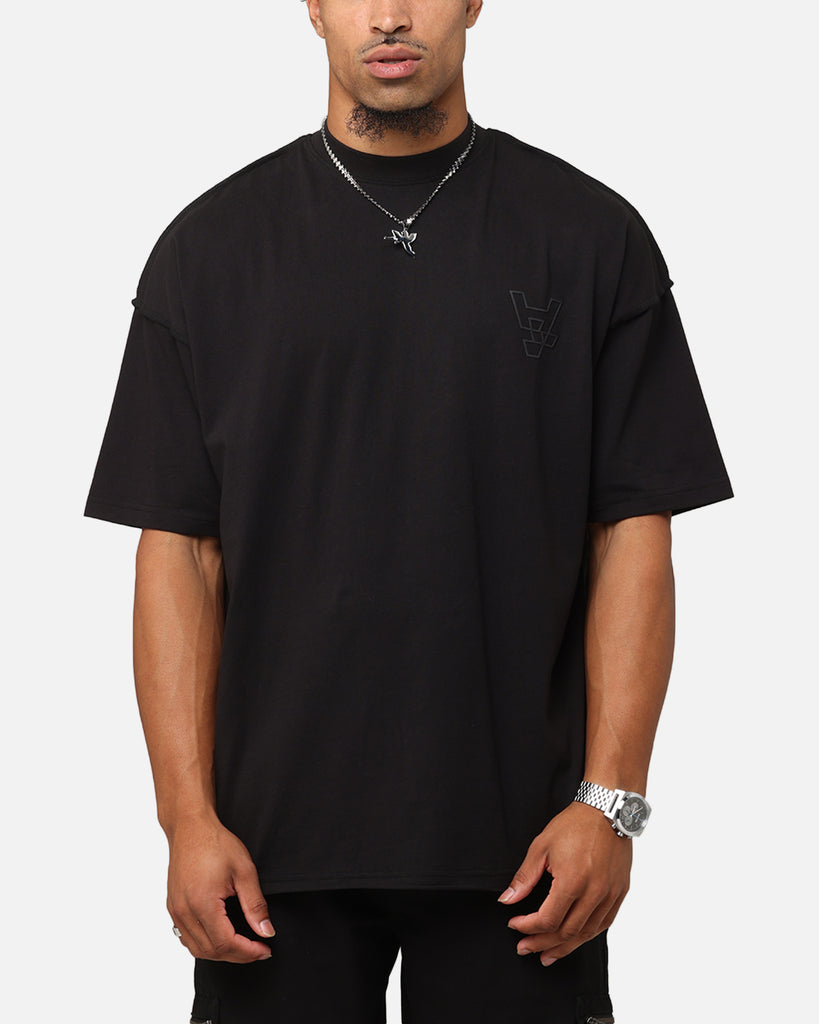 The Anti Order XY Aesthetic Non Seam T-Shirt Black/Black | Culture Kings US